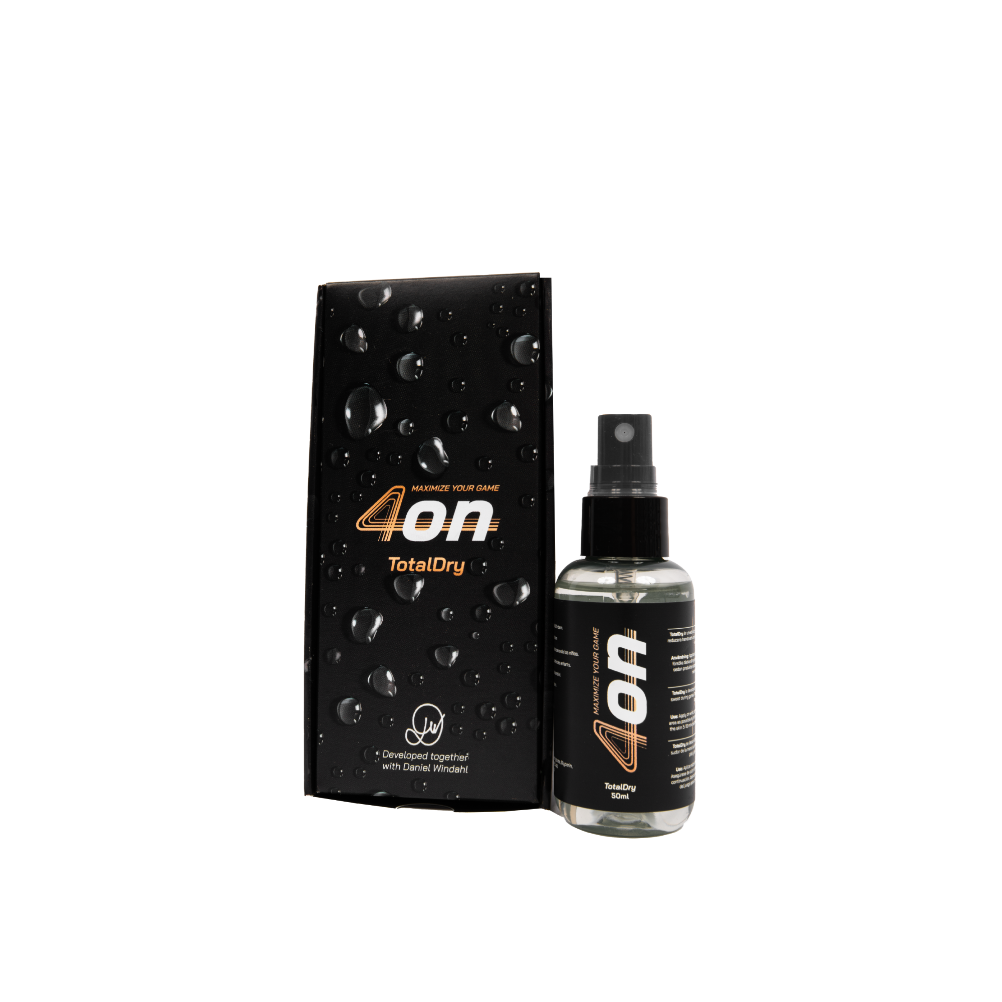 Buy 4on TotalDry Grip Spray | Stop Sweaty Hands for Padel & Tennis ...